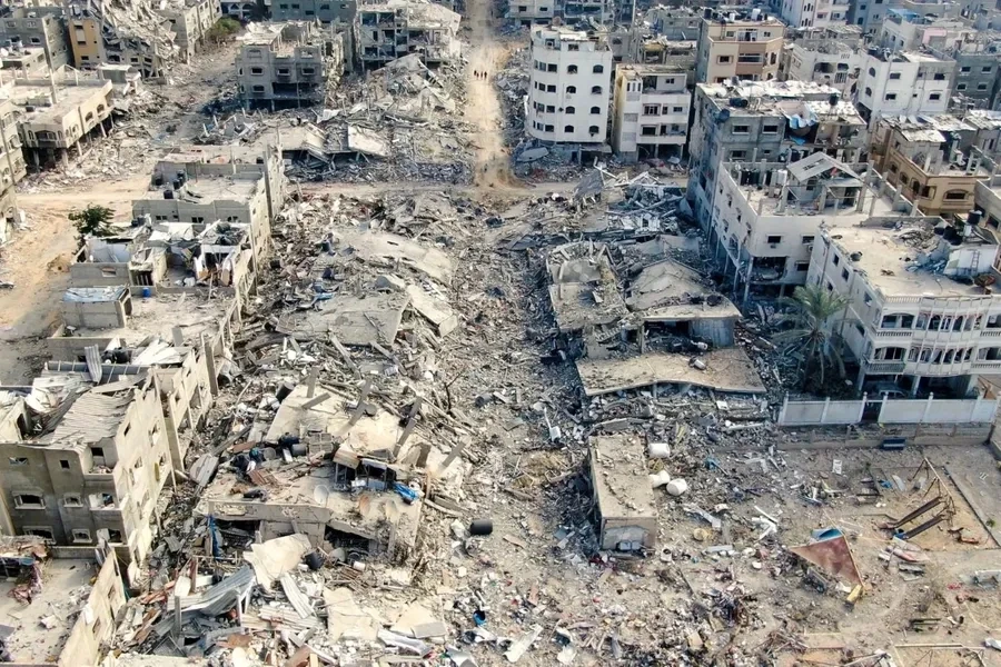Israel was meant to withdraw from Gaza: Why satellite images show new ...