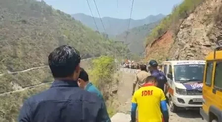 3 dead, 5 missing as passenger vehicle falls into deep gorge in ...