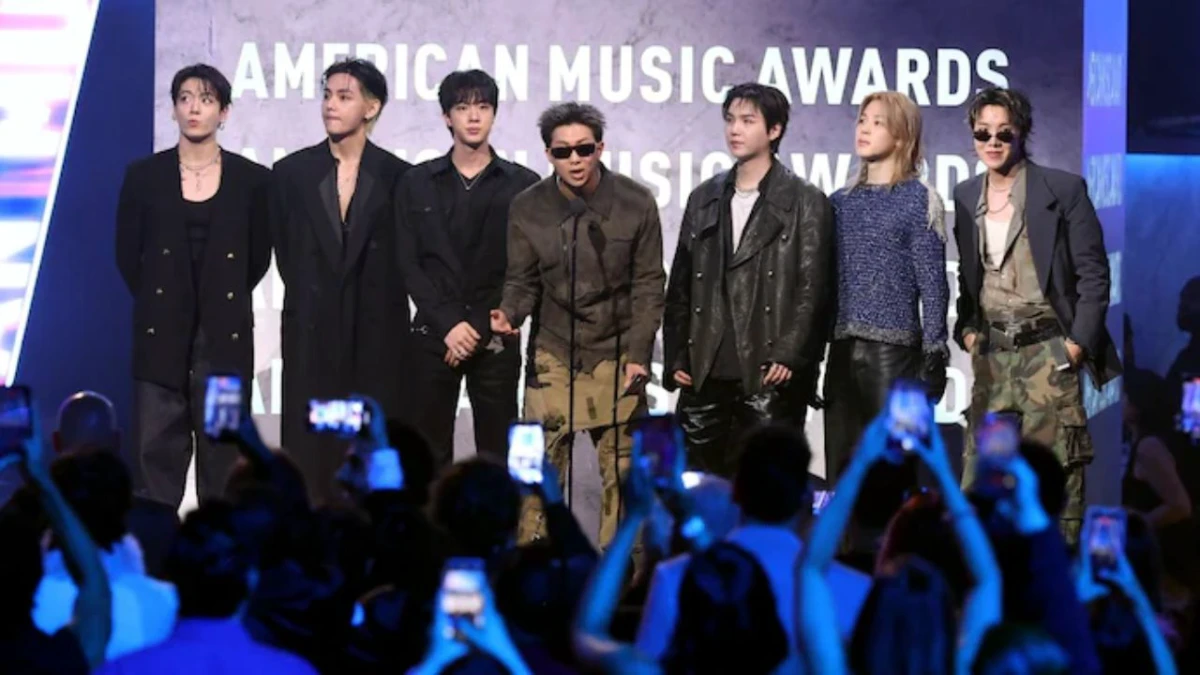 BTS creates history at AMAs 2026 with SWIM win and their reunion speech ...