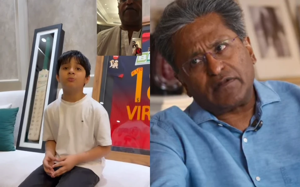 Lalit Modi finds young Kohli fan from viral video, sends priceless ...