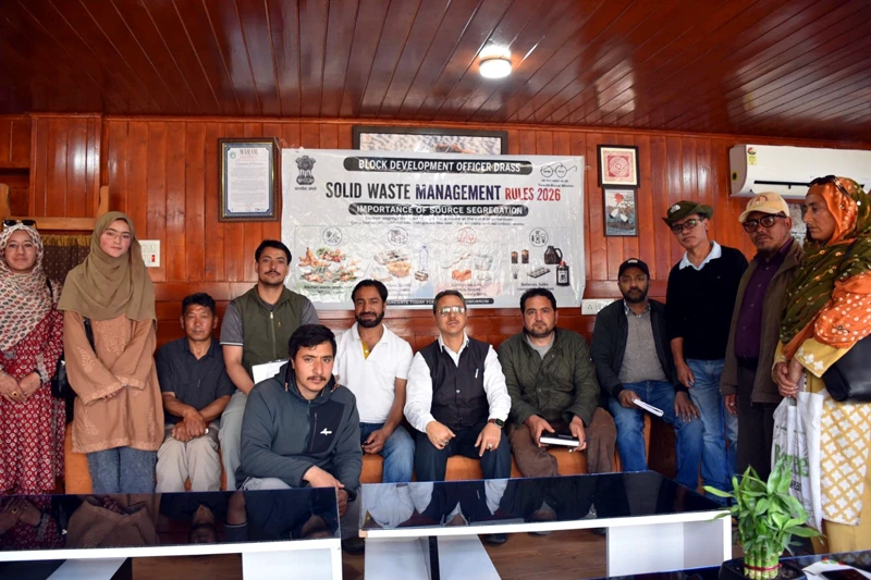 DC Drass chairs interaction session of RD & PR staff on SWM Rules ...