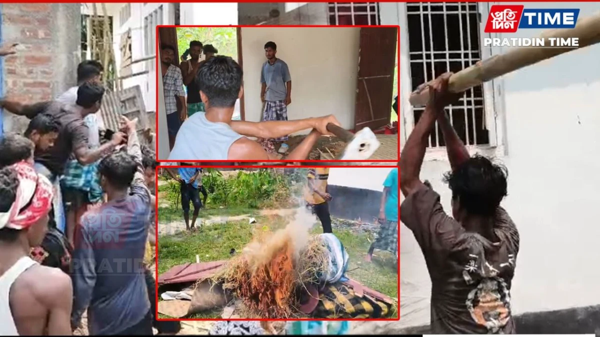 Protest Against Drug Menace Turns Violent in Nagaon, Locals Vandalise ...