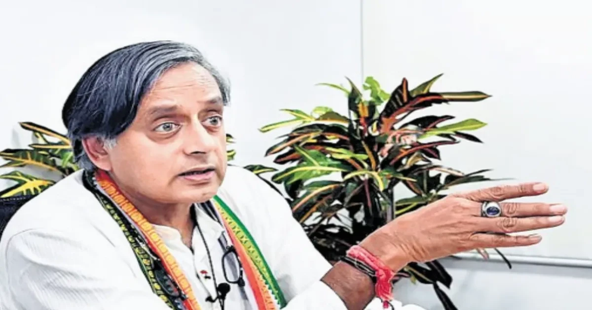 Shashi Tharoor Calls Mandatory Full Vande Mataram at Every Official ...