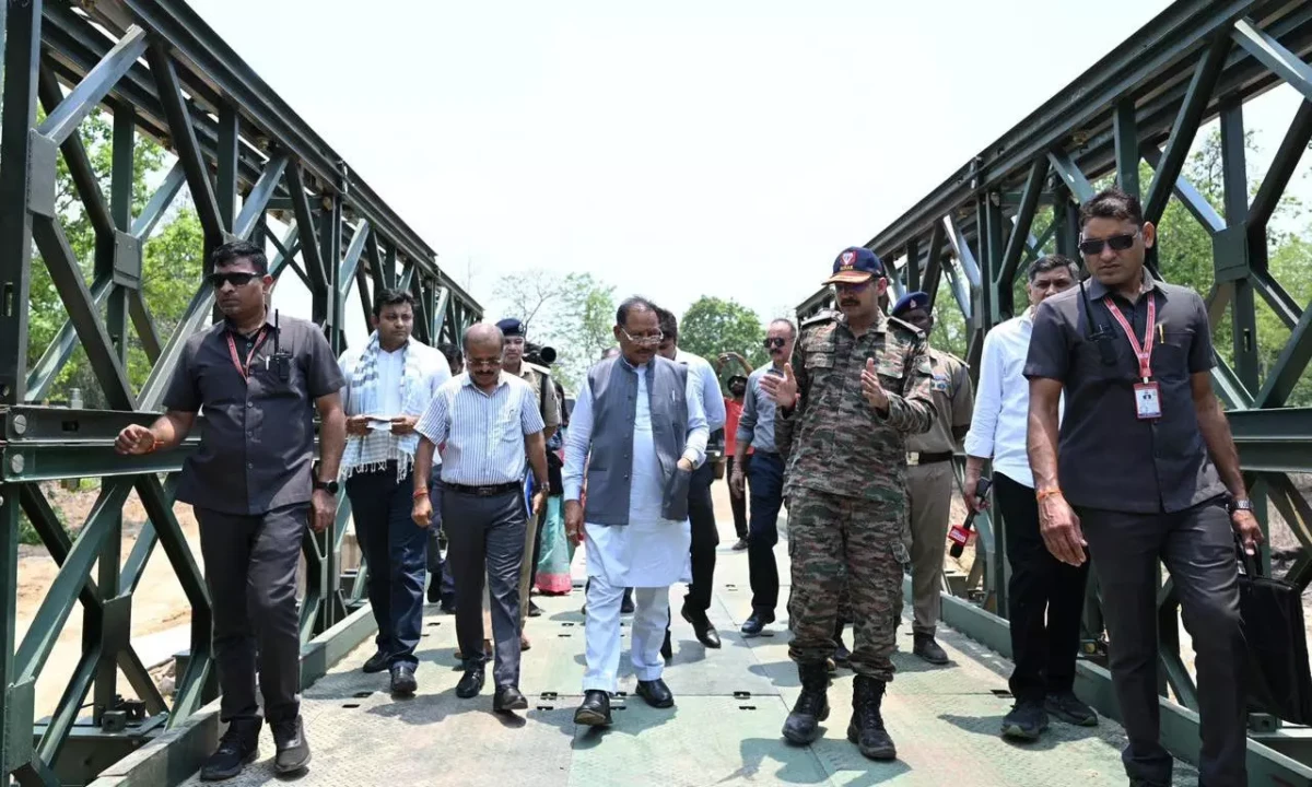 Bailey Bridges Draw Remote Bastar Villages To Mainstream Of Development ...