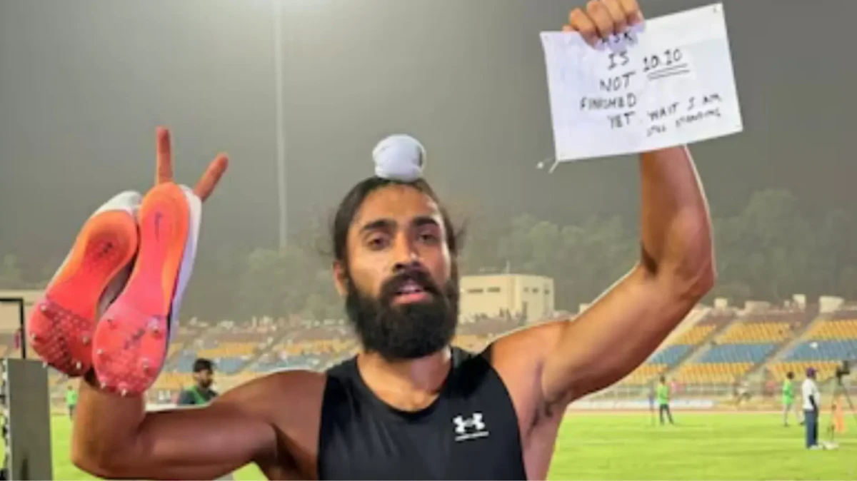 Gurindervir Singh scripts history with record-breaking 10.09s sprint at ...