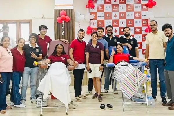 JCI Guwahati Pathfinders, BimalaRoop Organise Mega Blood Donation Drive ...