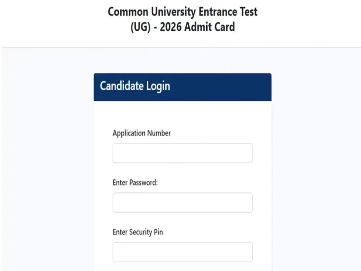 NTA Issues Updated Admit Cards for Rescheduled CUET UG 2026 Exams ...