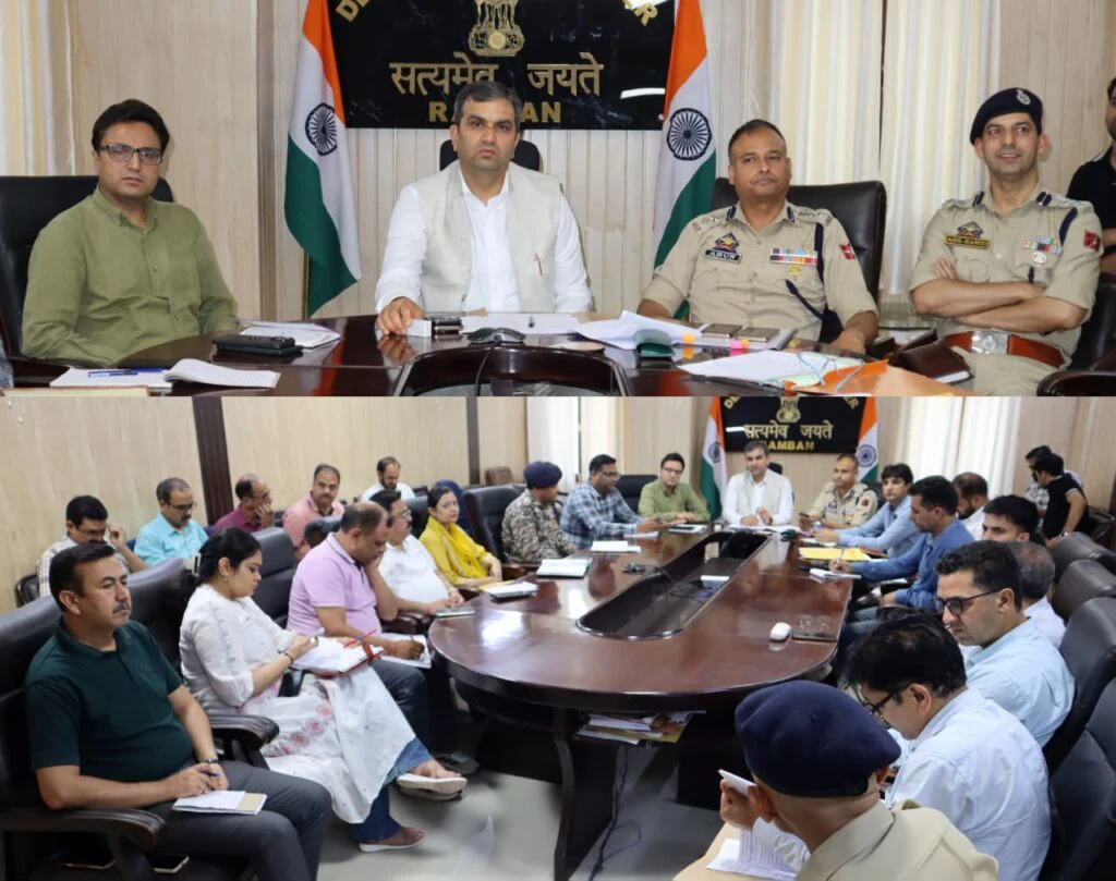 DC Ramban reviews pre-monsoon preparedness, directs robust measures for ...