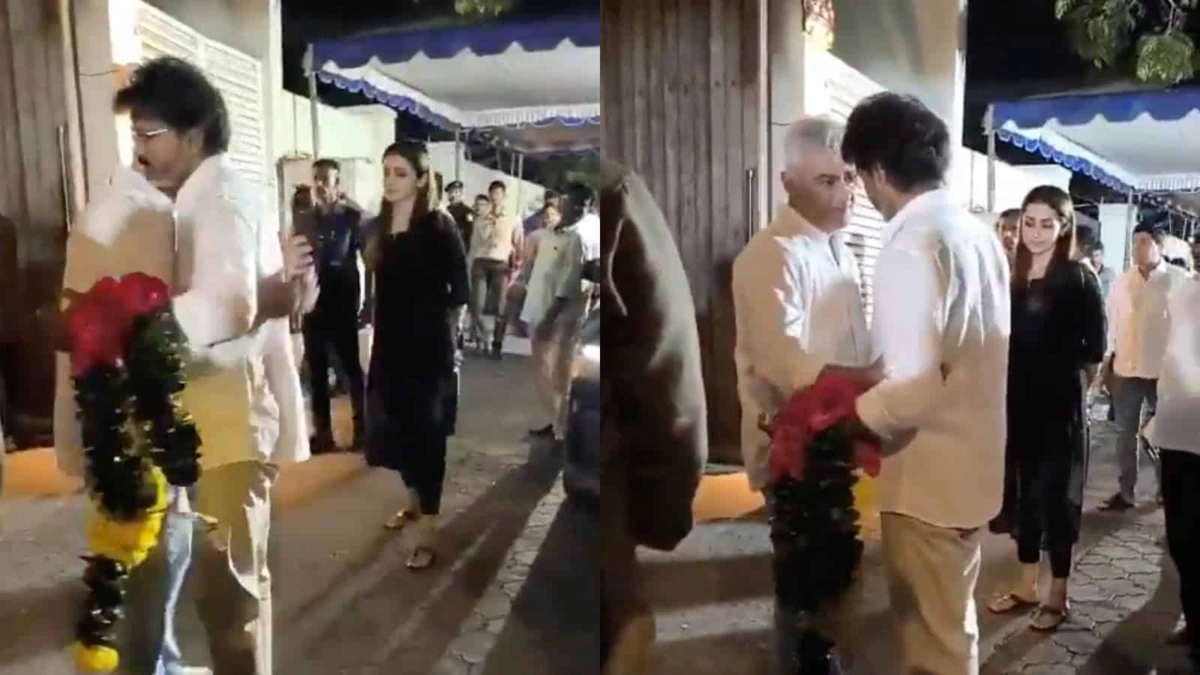 Thalapathy Vijay and Trisha visit Thala Ajith after personal loss ...