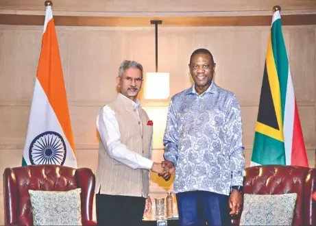 India, South Africa vow to strengthen ties | Dailyhunt