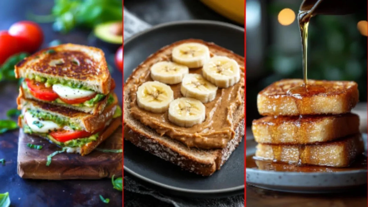 Quick Breakfast Recipes With Bread: 7 Easy Meals Ready in 15 Minutes ...