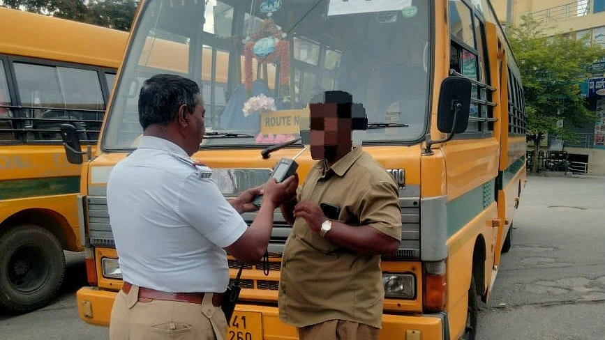 Surge in drunk driving cases against school vehicle drivers in ...