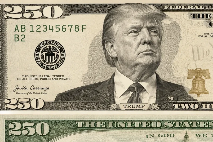 Donald Trump on a $250 bill? US Treasury says mock-ups are ready ...