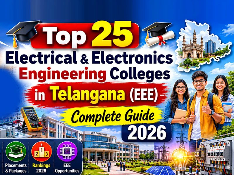 Top 25 Electrical & Electronics Engineering Colleges in Telangana (EEE ...