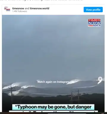 Video From Japan Shared As Tsunami Striking Philippines After Deadly ...