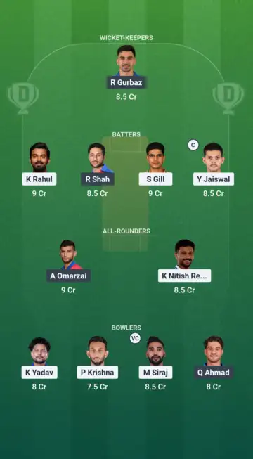 IND vs AFG Dream11 Prediction Today Match, Dream11 Team Today, Fantasy ...