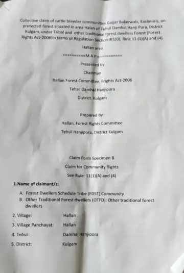 Tribal Herders in Kulgam Invoke FRA to Reclaim Land Seized After 2019 ...