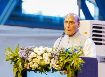 Raksha Mantri performs 'Bhoomi Pujan' for state-of-art 10k-ton ...