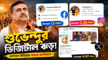 Suvendu Adhikari: মমতাকে হারানোর পর ডিজিটাল বাংলার নতুন 'সুপারস্টার ...