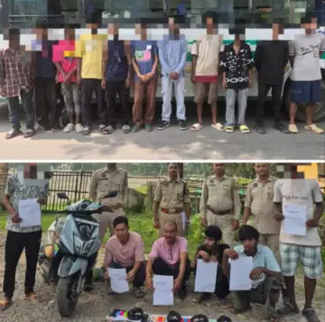 Anti Drugs Operation: 15 Held, 111 Grams of Heroin Seized in Guwahati ...