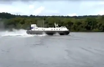 Indian Coast Guard Inducts First Indigenous Air Cushion Vehicle into ...