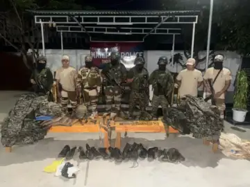 Large Cache of Arms, Ammunition and Military-Grade Equipment Seized in ...