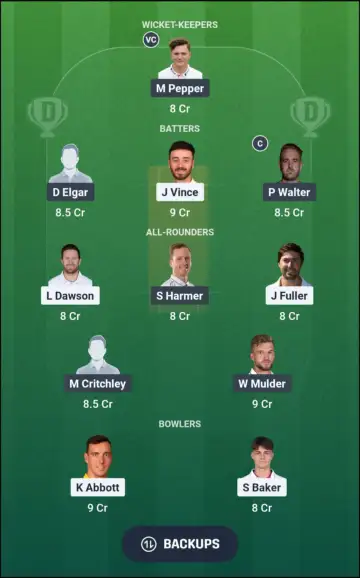 HAM vs ESS Dream11 Prediction Today Match, Dream11 Team Today, Fantasy ...