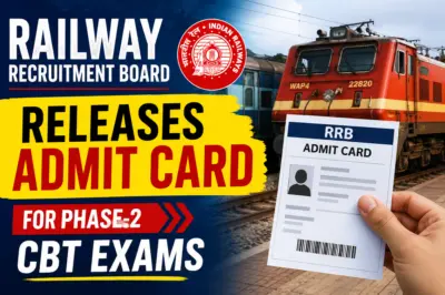 Railway Recruitment Board Releases Admit Card for Phase-2 CBT Exams ...