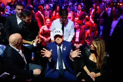 War, oil, UFC: Trump's White House birthday weekend | Dailyhunt