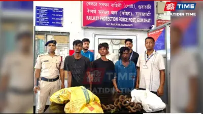 Four Arrested for Diesel Theft from Railway Power Car at Guwahati ...