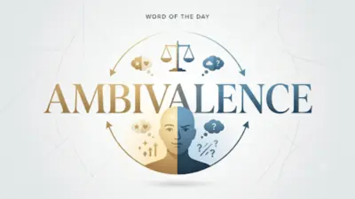 Word Of The Day: Ambivalence - Meaning, Usage And Examples | Dailyhunt