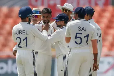 India Script Biggest-Ever Test Victory Over Afghanistan as Debutant ...