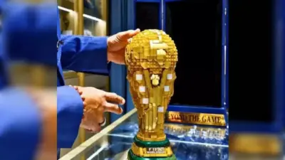 Dubai: Indian jeweller creates Dh300,000 diamond-studded Lego World Cup ...