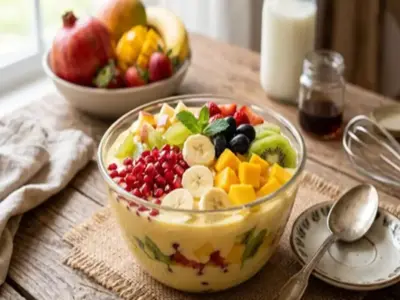 Refreshing Fruit Custard Recipe for Hot Days | Dailyhunt
