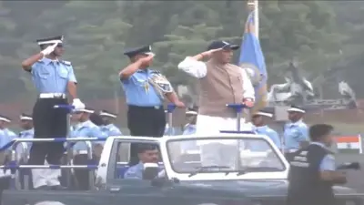 Rajnath Singh reviews Air Force Academy's Combined Graduation Parade in ...