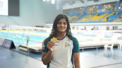 National Aquatics: Odisha's Pratyasa Ray Strikes Gold In 200M ...