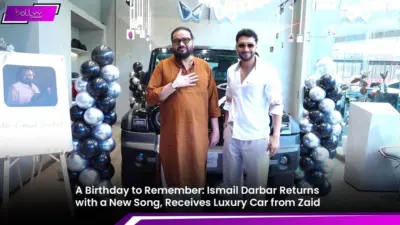 A Birthday to Remember: Ismail Darbar Returns with a New Song, Receives ...