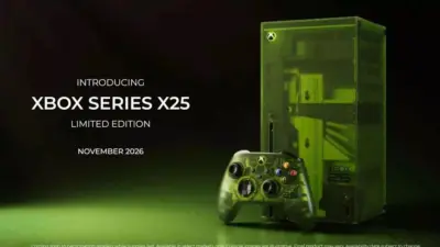 Microsoft Revives OG Xbox Nostalgia With New Xbox Series X25 Limited ...