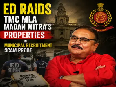 ED Raids TMC MLA Madan Mitra's Properties in Municipal Recruitment Scam ...