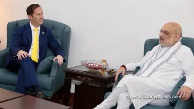 Sergio Gor, Amit Shah discuss enhancing cooperation to combat terrorism ...