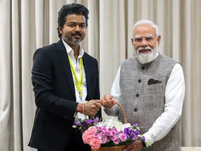 PM Modi and leaders extend birthday wishes to Tamil Nadu CM Vijay ...