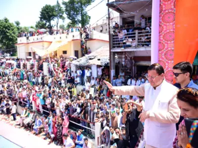 Uttarakhand CM Dhami announces key development projects at Jaunsar ...