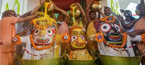 রথের আগে জগন্নাথ দেবের স্নানযাত্রা ও অন্যান্য তথ্য | Dailyhunt