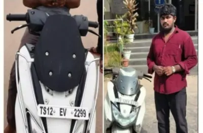 Sangareddy man copies scooter registration number to avoid traffic ...