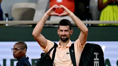 Quote of the day by Novak Djokovic: 'Luck falls on not just the brave ...