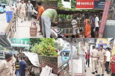 Footpath Vendors Evicted from Guwahati's Zoo Road, RG Baruah Road Amid ...