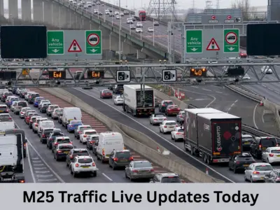 M25 Traffic Live Updates Today: Diesel Spill Sparks 7 Mile Queues & 90 ...