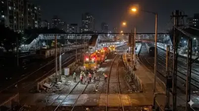 Central Railway Traffic Block મુંબઈ લોકલ માટુંગાકુર્લા વચ્ચે મધરાત્રિએ ...