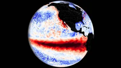 Super El Niño underway: NASA map confirms warmer-than-normal water ...