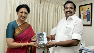 'With a heavy heart': Actor Gautami Tadimalla quits AIADMK citing ...